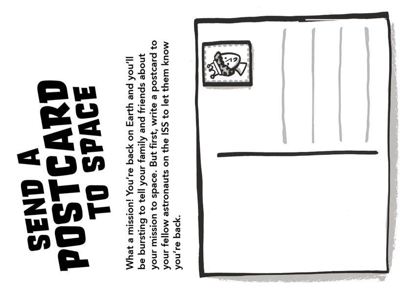 Principia Space Diary - Send a Postcard to Space - Discovery Diaries